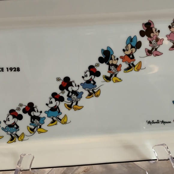 Disney | Dining | Disney Minnie Evolution Rectangular Tray | Poshmark